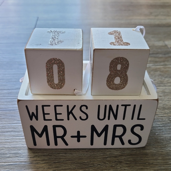 Office | Nwt Wedding Block Countdown | Poshmark